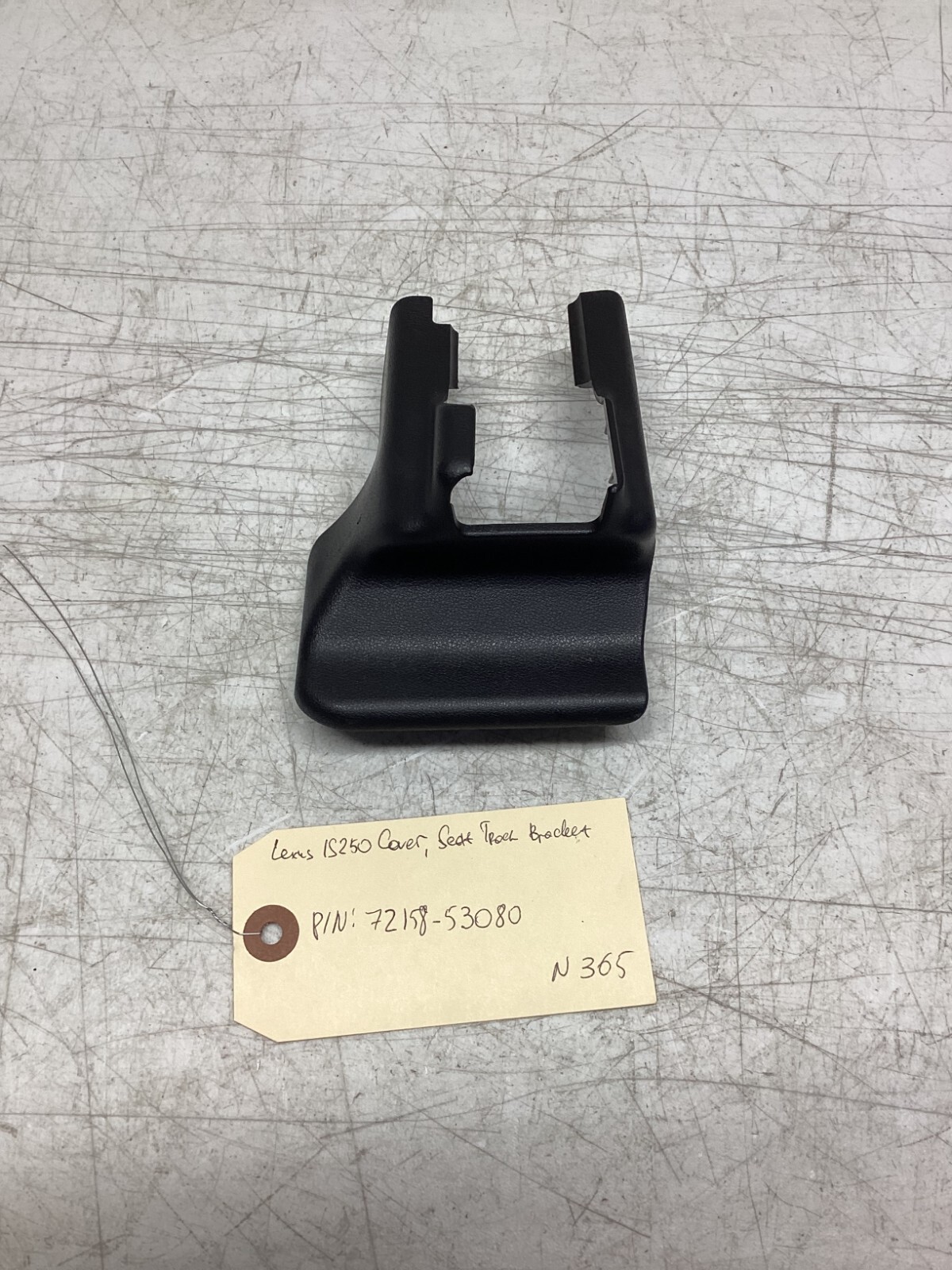 LEXUS IS250 Cover, Seat Track Bracket P/N: 72158-53080 | eBay