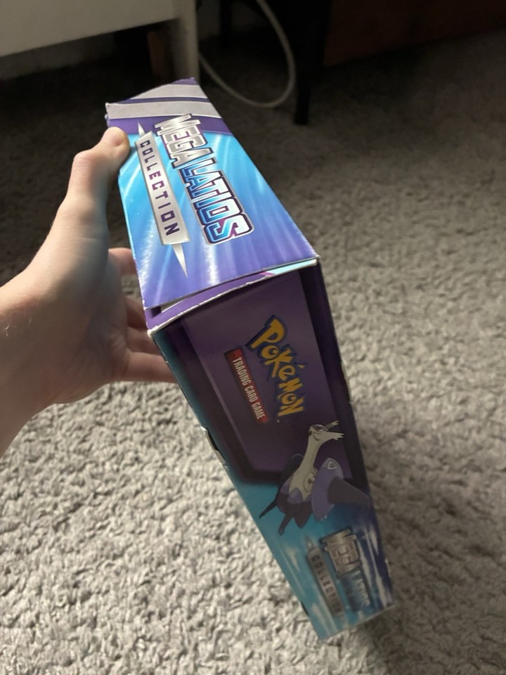 Pokemon TCG 2015 Mega Latios Collection Box - Opened Box but unopened ...