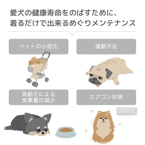 LaLaRelax [Basic Pink] Dog Wear Recovery Wear Promotes Blood ...