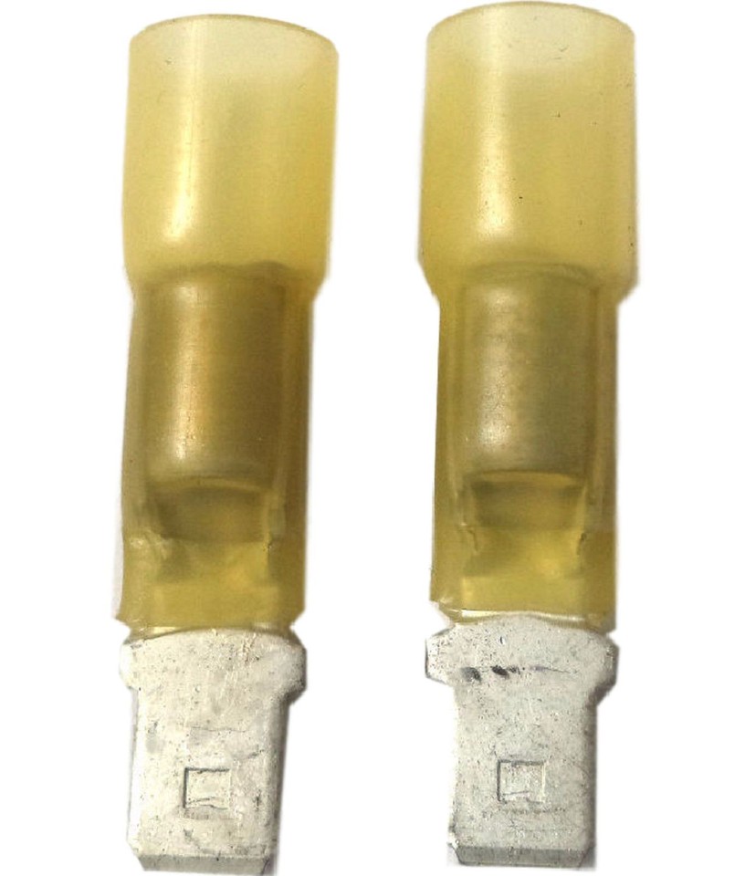 Solder Sealed Disconnect Waterproof Connection Male 12-10 GA .250 Tab ...