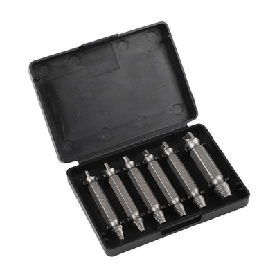 6x Damaged Screws Extractor Drill Bits Tool Set Broken Bolt Remover ...