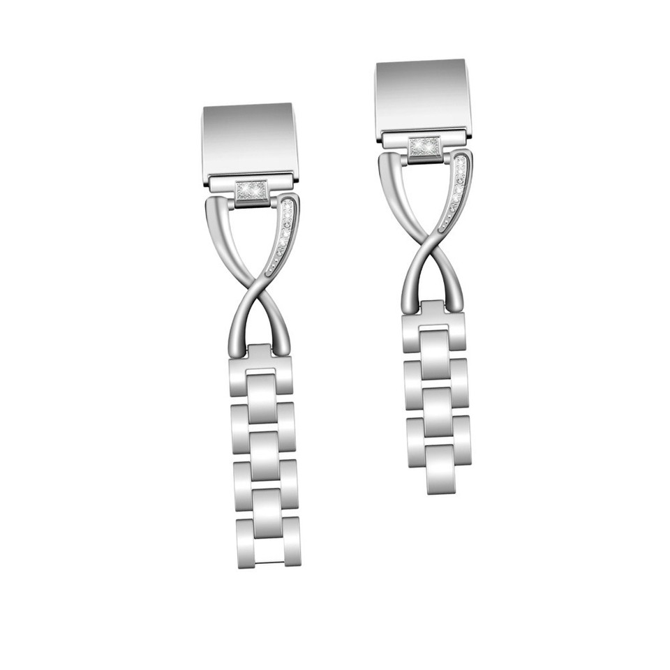 3pcs X Shape Stainless Steel Bling Rhinestone-studded Chain Band | eBay UK