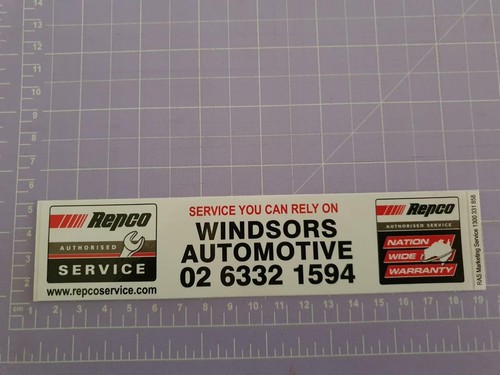 Windsor Automotive Sticker 18cm x 4cm approx As per image | eBay