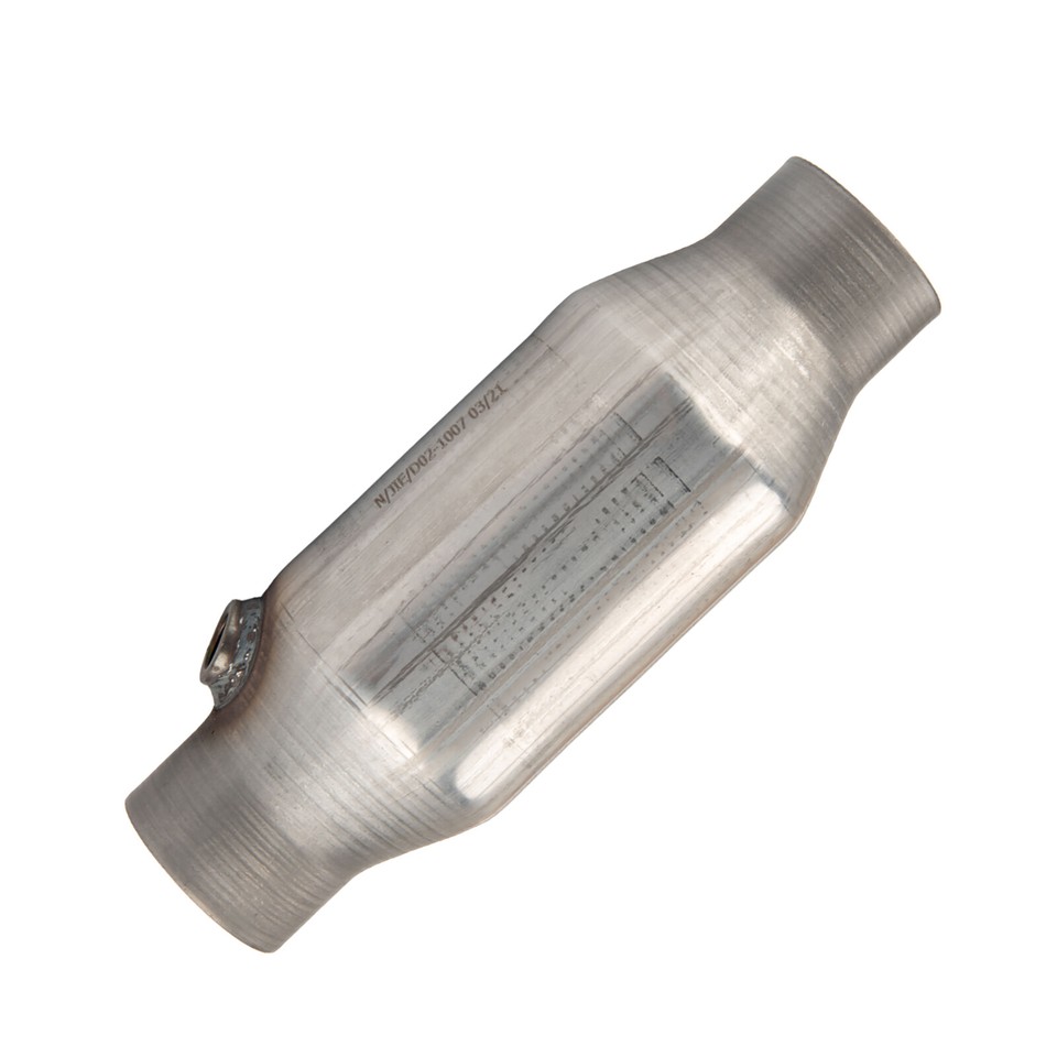 1Pcs 410250 2.5" Universal High Flow Performance Catalytic Converter ...