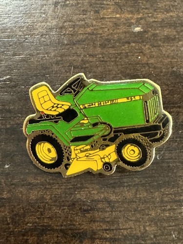 Vintage John Deere Garden Tractor Lawn Mower Tack Back Collector Hat ...