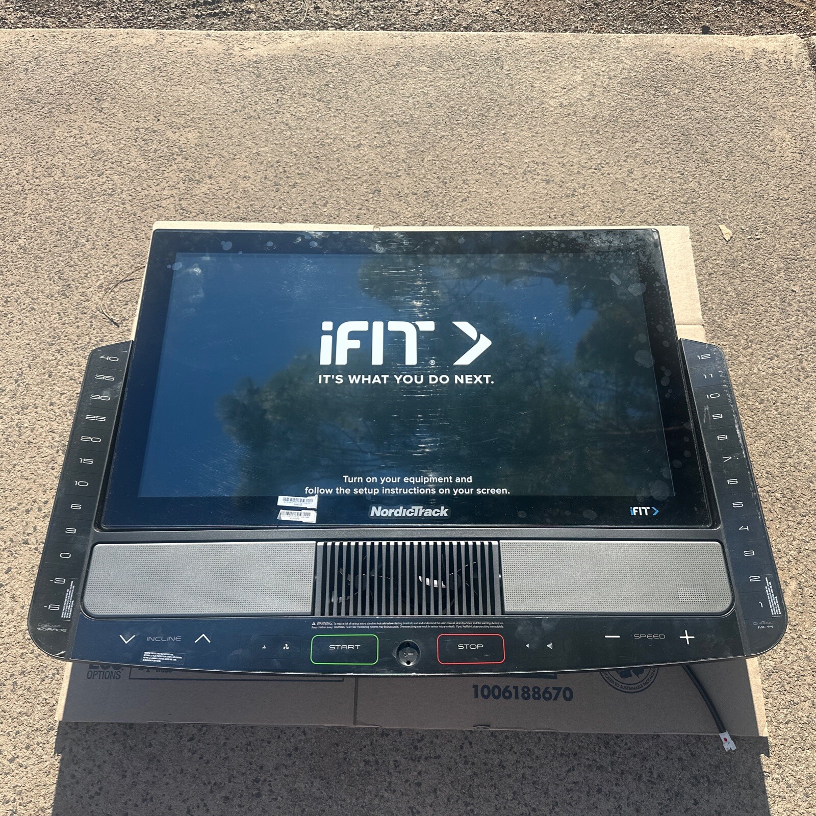 PART # 407380 - NORDICTRACK X32i Treadmill Console Tablet Display ...