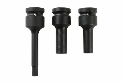 NEW SET OF SPLIT RIM SOCKETS / BITS OZ WHEELS 10 POINT FIXINGS 1/2 ...