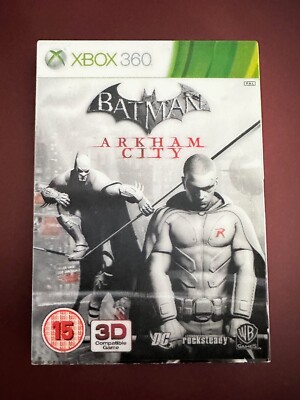 xbox 360 Batman Arkham City with Super Rare Slipcover (Works On US ...