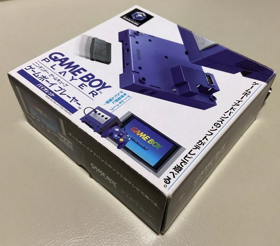 Gamecube Game Boy Player Adapter DOL-017 Violet CIB Tested | eBay