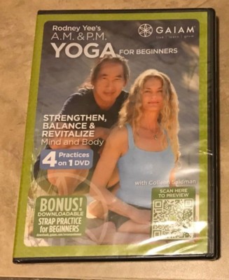 Gaiam Rodney Yees Am & Pm Yoga for Beginners DVD NEW factory sealed ...