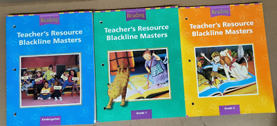 Teacher's Resource Blackline Masters Reading K-2 Houghton Mifflin | eBay