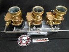 VINTAGE SPEED STROMBERG 97 STYLE 3 X 2 DI-CHROMATE HOT ROD FLATHEAD TRI ...