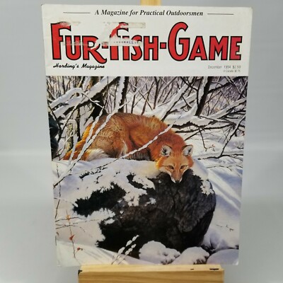 Vintage Fur Fish Game Magazine December 1994 Articles Advertising Decor ...