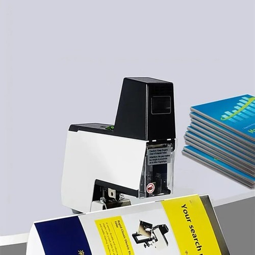 106E Electric Auto Rapid Stapler Binder Machine 2-50 Sheets Heavy Duty ...