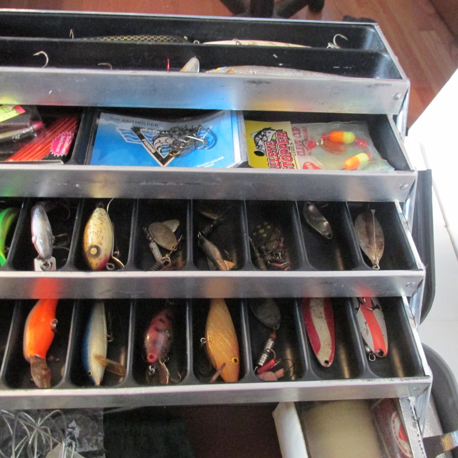 Vintage UMCO 1000 U Tackle Boxes Loaded Full Of Vintage Lures ...