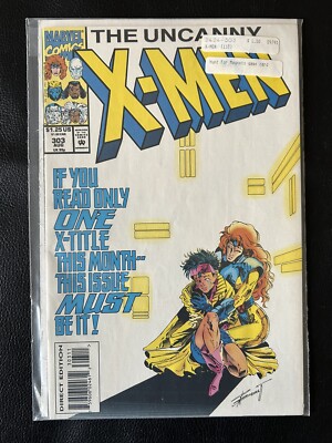 Marvel Comics The Uncanny X-Men #303 1993 VF Death of Magik Legacy ...