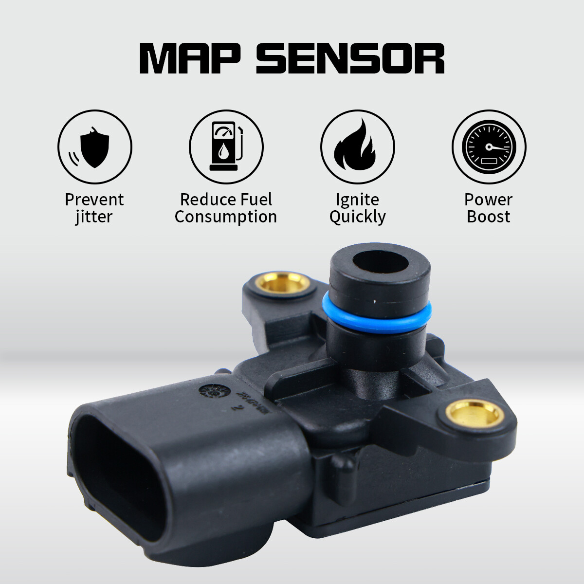 56041018AC Pressure MAP Sensor For 2003-2013 Dodge Ram 1500 3.7L 4.7L 5 ...