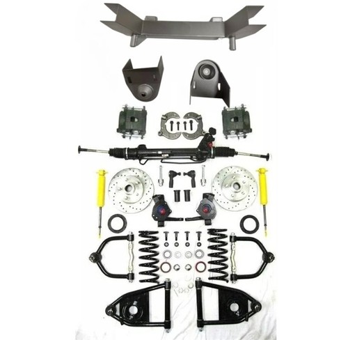 60" Track Mustang II Manual IFS Front End CROSSMEMBER Hub to Hub Drop ...