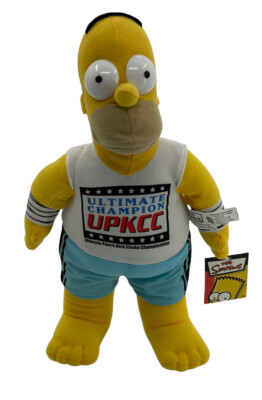 Bart Simpson Plush Toy UPKCC Ultimate Punch Kick Choke Championship 15 ...