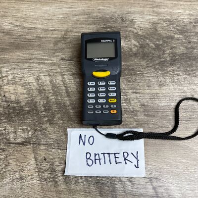 Metrologic ScanPal 2 Barcode Scanner Gray USB Portable Data Collector ...