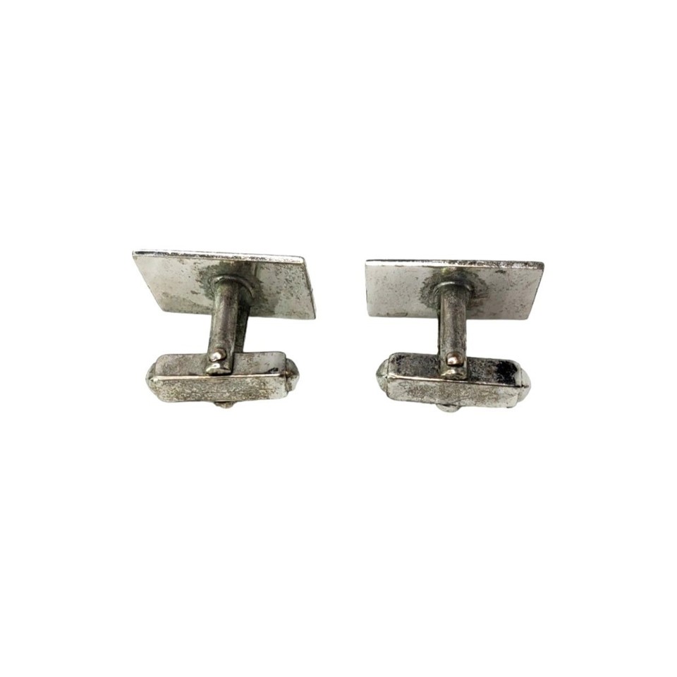 vintage 1950s-60s mens anson silver tone cuff links | eBay