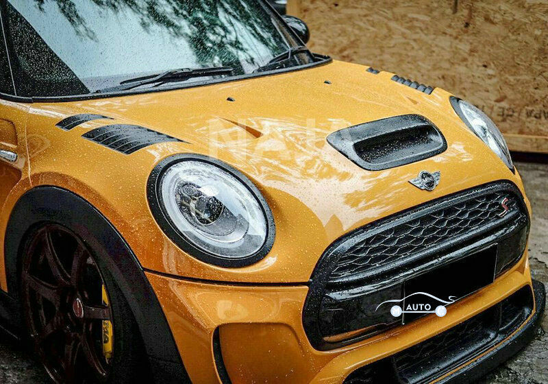 Carbon Fiber Flow Hood Scoop Intake Bonnet Vent For Mini Cooper S R56 ...