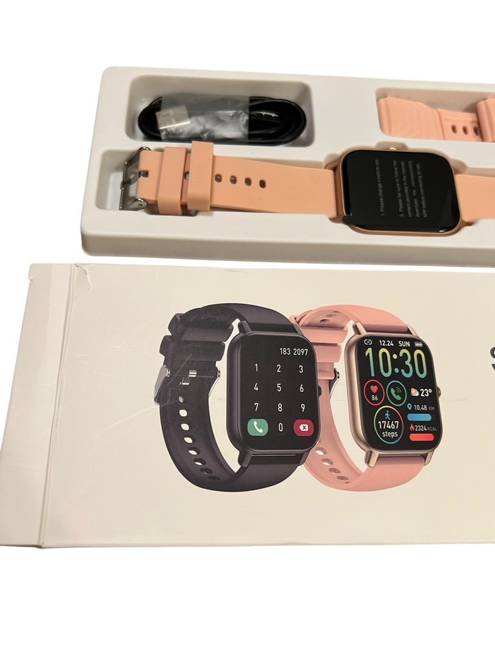 Ddidbi Smart Watch Your Fitness Tracker Pink P66 Color Bracelet TFT-LCD ...