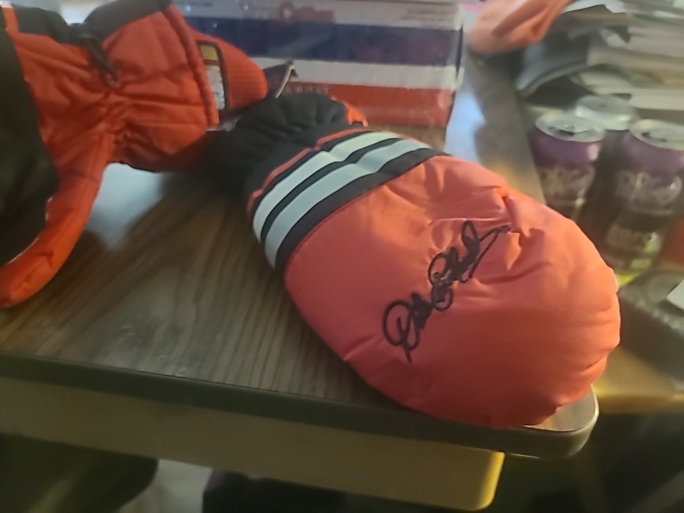 NWT Vintage 1998 NASCAR Dale Earnhardt 3 Red Mittens | eBay UK