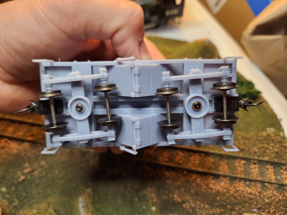 Set Of 2 On30 16' Hopper Cars 3D Printed Kit W/ 3d Printed Trucks And ...