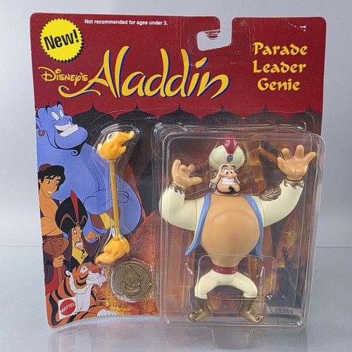 Disney Aladdin Parade Leader Genie Action Figure TV Series Mattel 1994 ...