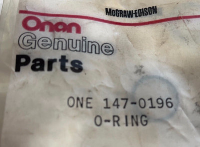 Onan Marine Generator O-Ring (147-0196) (Onan#5) (1 lot = 2ea.) | eBay