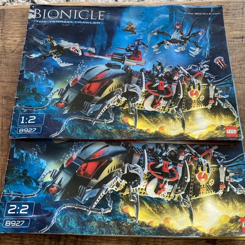 LEGO Bionicle 8927 Toa Terrain Crawler - Instruction Manual’s ONLY ...