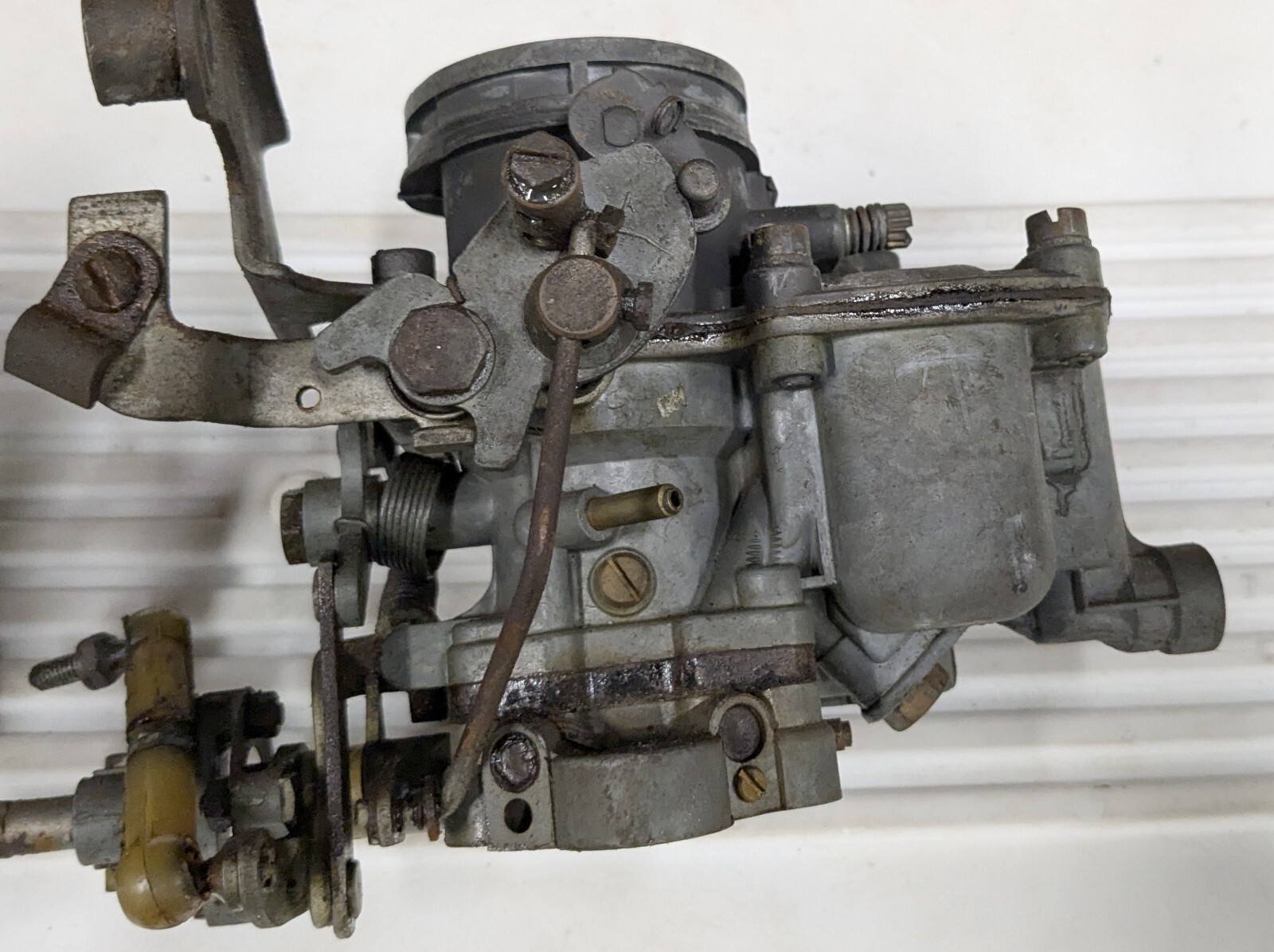 OEM Original Zenith Twin Carburetors + Air Filters From Sunbeam Alpine ...