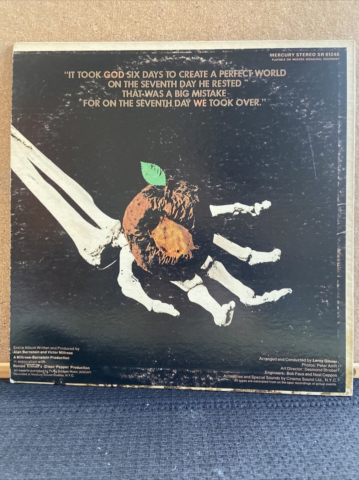 On The Seventh Day~Number One Vinyl LP 1970/SR-61248 psych rock/ EX/VG+ ...