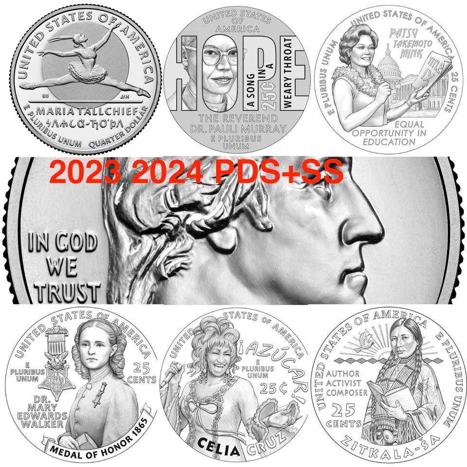2024 S Celia Cruz American Women Quarter AZUCAR Rumba US CLAD PROOF #13 ...