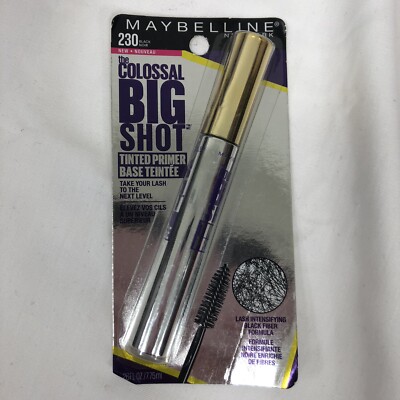 Maybelline The Colossal Big Shot Eyelash Tinted Primer # 230 Black | eBay