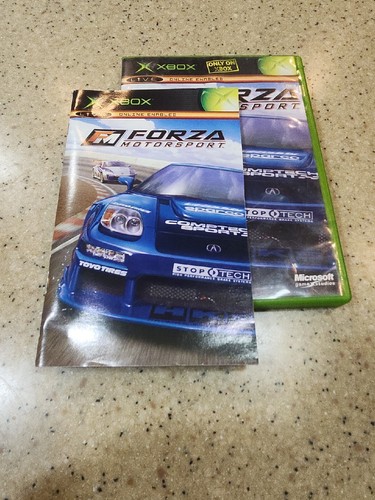 Forza Motorsport Microsoft Original Xbox 2005 805529944466 | eBay