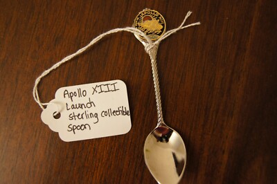 APOLLO XIII LAUNCH STERLING COLLECTIBLE SPOON | eBay