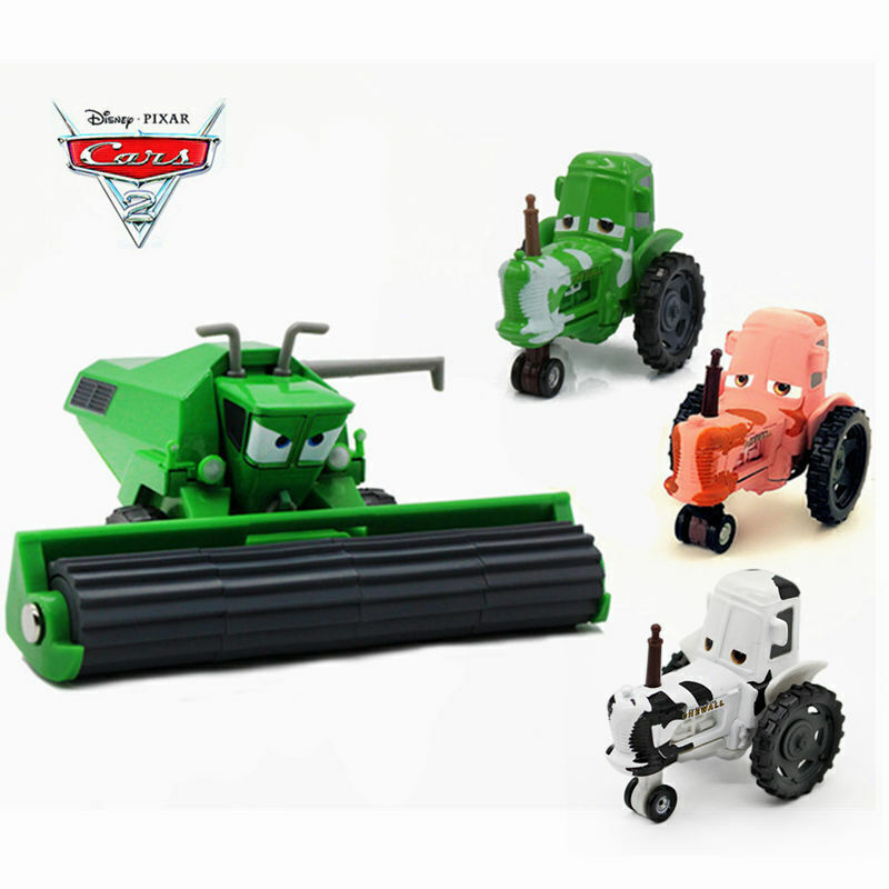 Disney Pixar Cars Frank Harvester Cow Tractor 1:55 Diecast Model Toys ...