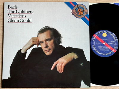 GLENN GOULD Goldberg Variations BACH 1982 ED1 CBS MASTERWORKS DIGITAL ...