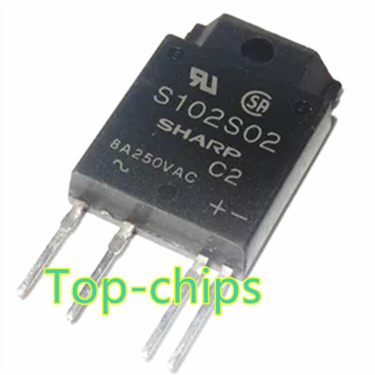 1pcs SHARP S102S02 ZIP-4 SIP Type SSR for Medium Power Control | eBay