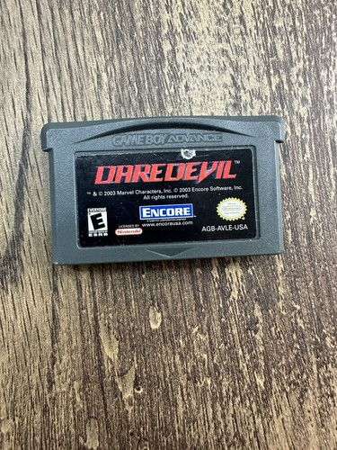 Daredevil (Nintendo Game Boy Advance GBA, 2003) *TESTED* 705381802006 ...