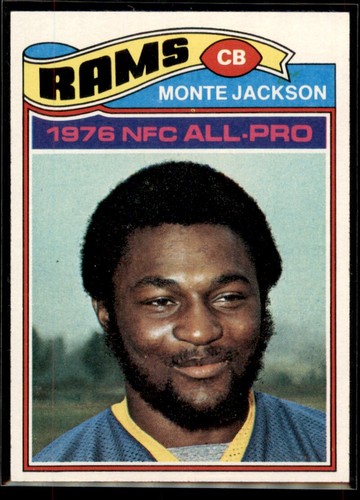 1977 Topps Monte Jackson Los Angeles Rams RC #310 | eBay