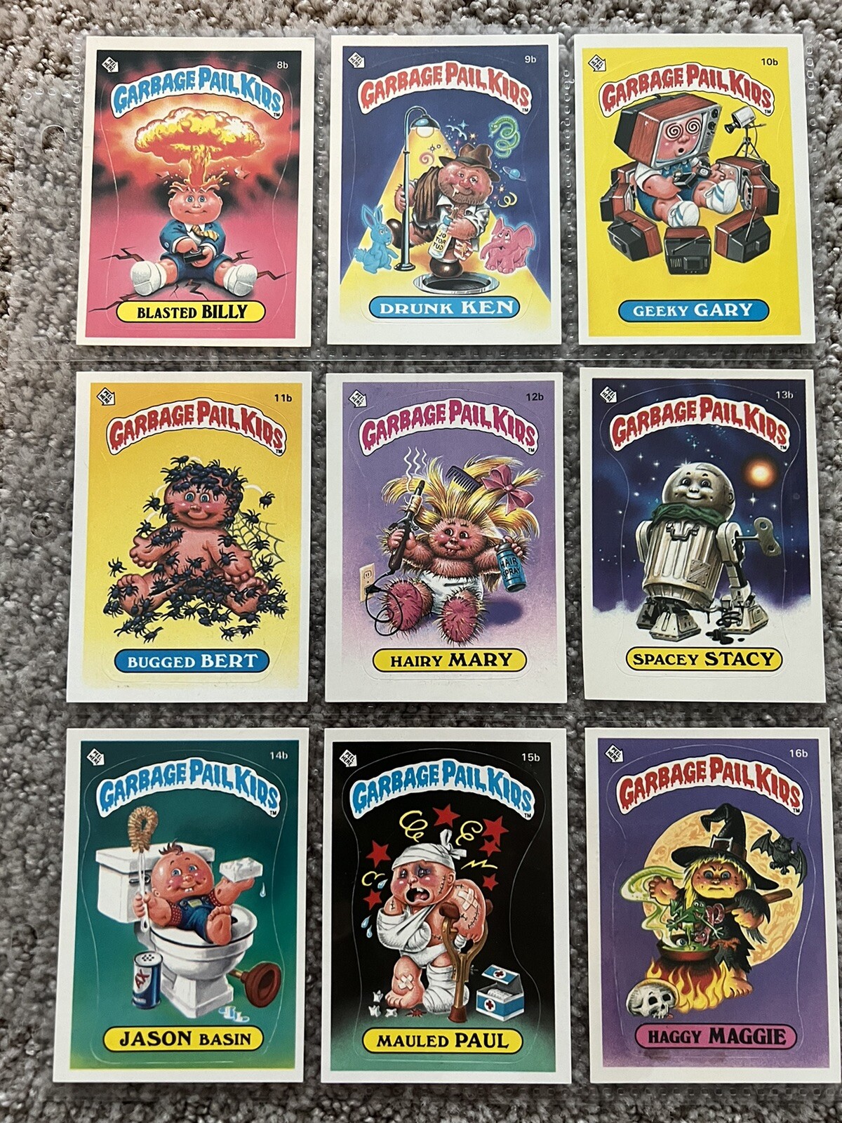 Garbage Pail Kids Collection Series 1-15, ANS 1-7, and Flashback Series ...