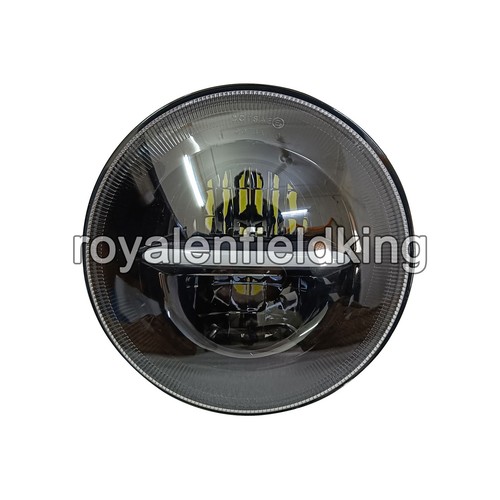 Fit For Royal Enfield GT & Interceptor 650 7" Minus Sign LED Headlight ...