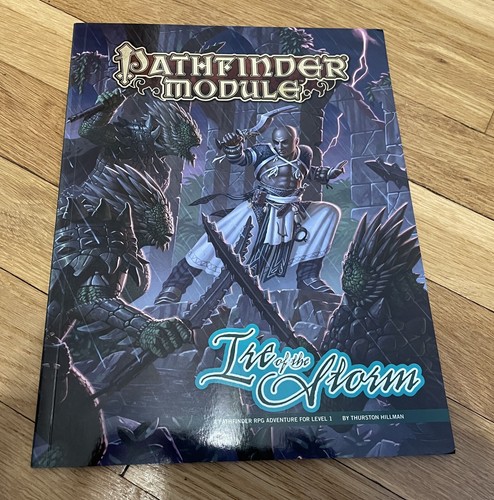 Pathfinder RPG: Ire of the Storm w/map D&D d20 | eBay