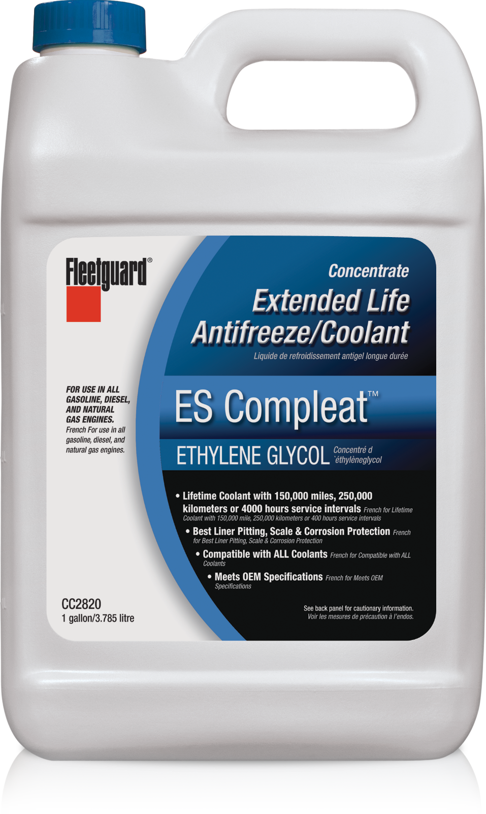 Fleetguard CC2825 Coolant Antifreze 50/50 ES Compleat (1 Gallon) | eBay