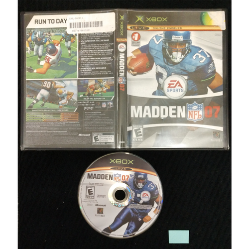 Madden NFL 07 - Xbox - Acceptable G Disc | eBay