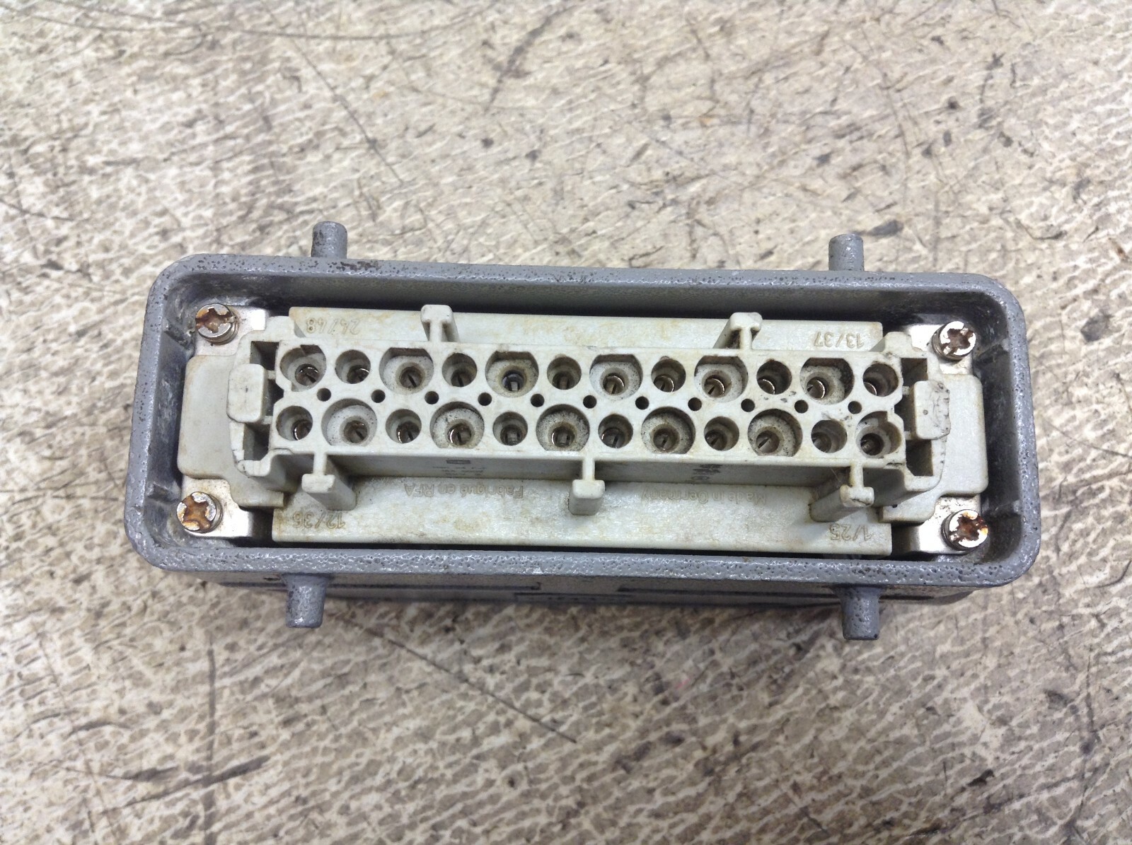 Harting HAN 24E-F Industrial Female Connector 16 A 500 V HAN24EF (TSC ...