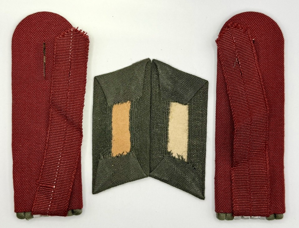 East German Army STASI Shoulder Boards & Collar Tabs - Junior Officer ...